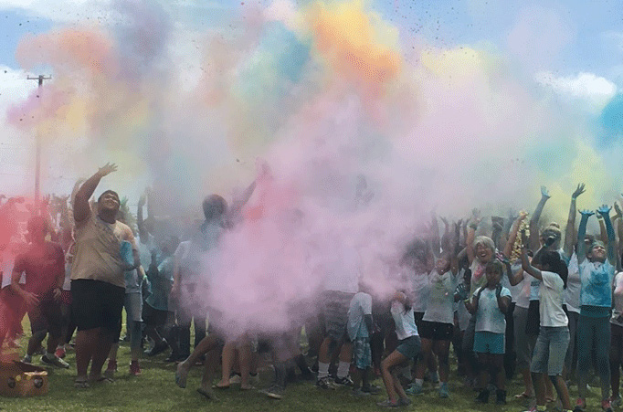Color run for bullying prevention & awareness - Boys & Girls Clubs of ...